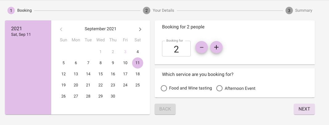 Overlapping Services and Events