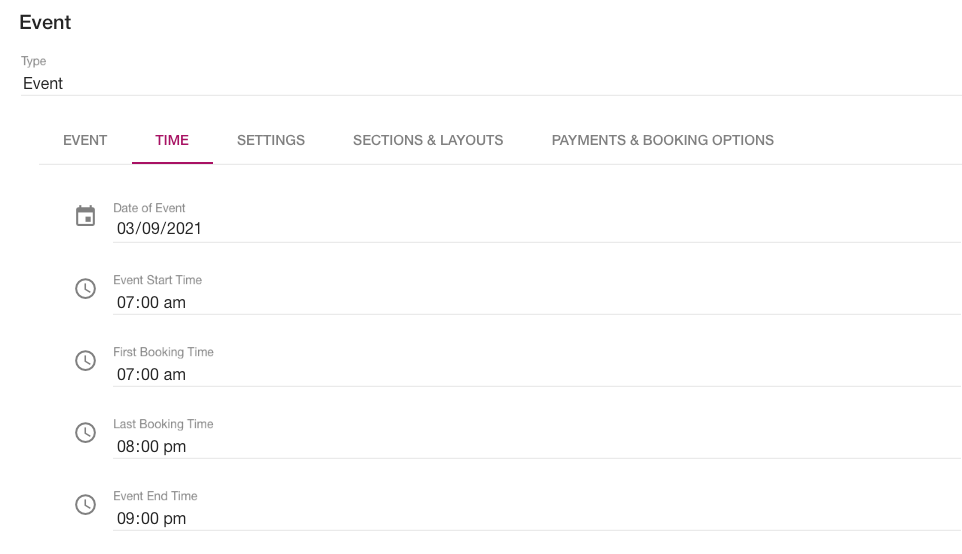 Overlapping Services and Events