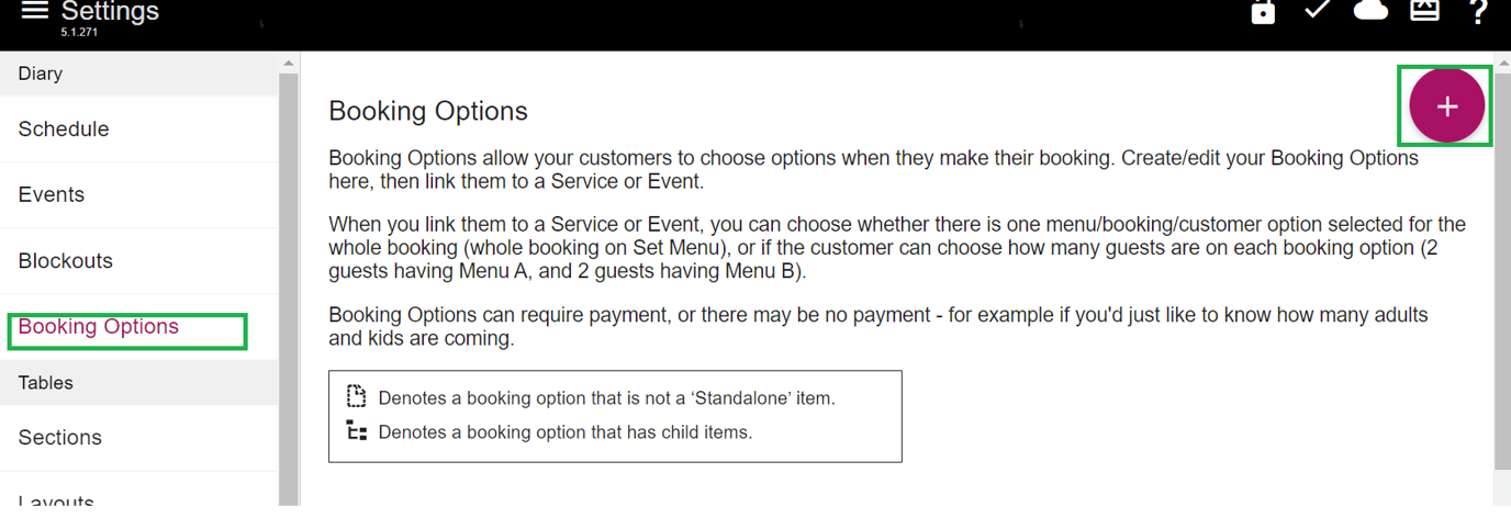 Upsell Booking Options