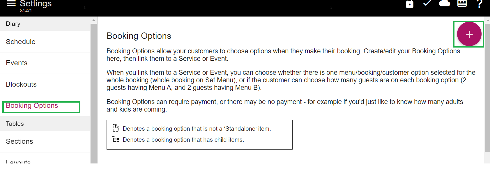 Upsell Booking Options